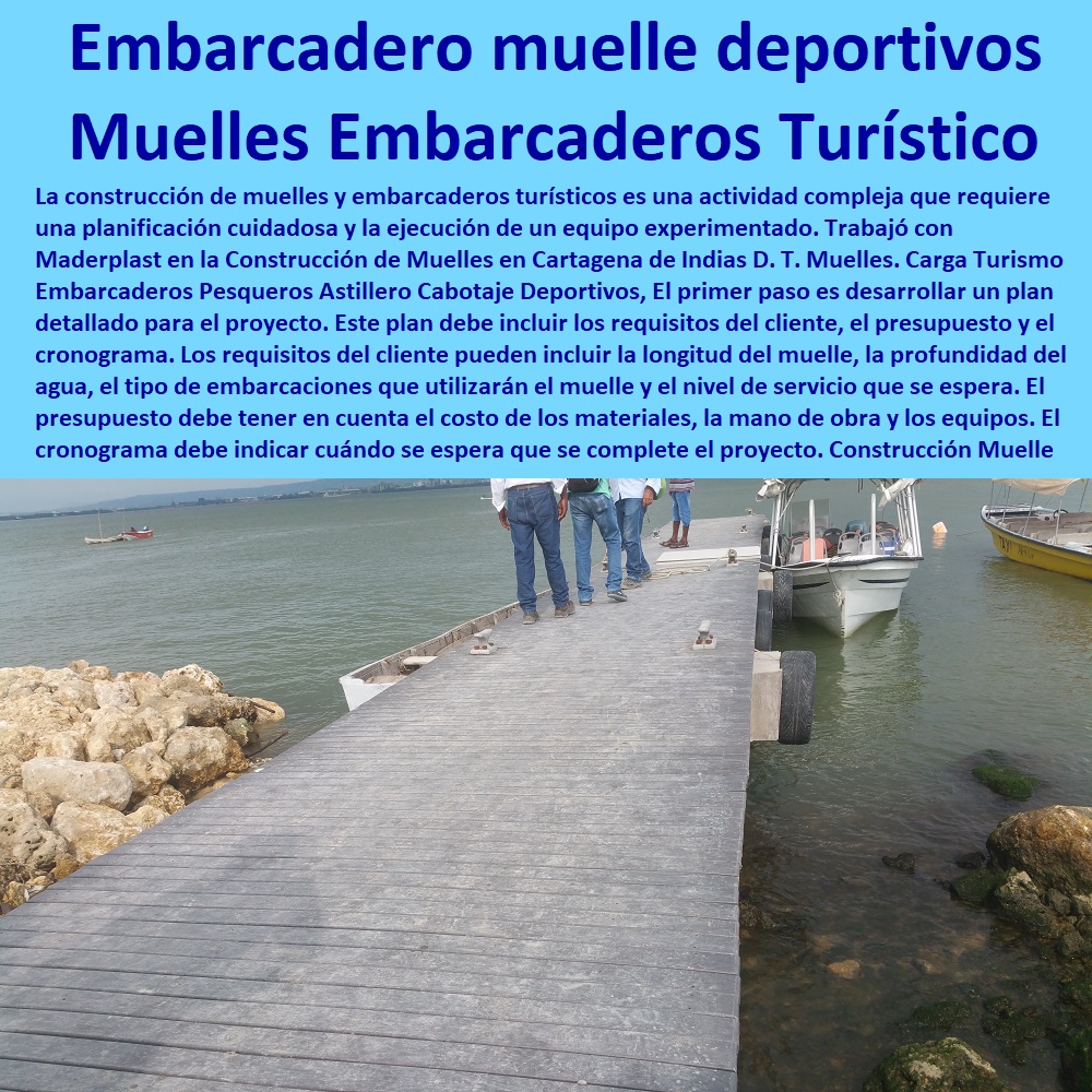 EMBARCADEROS FLOTANTES MUELLES MARINOS MADERPLAST fábrica de materiales ...